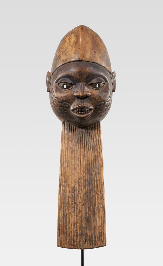 Crocker Art Museum - Art - "Great Mother" Mask by Yoruba people ...