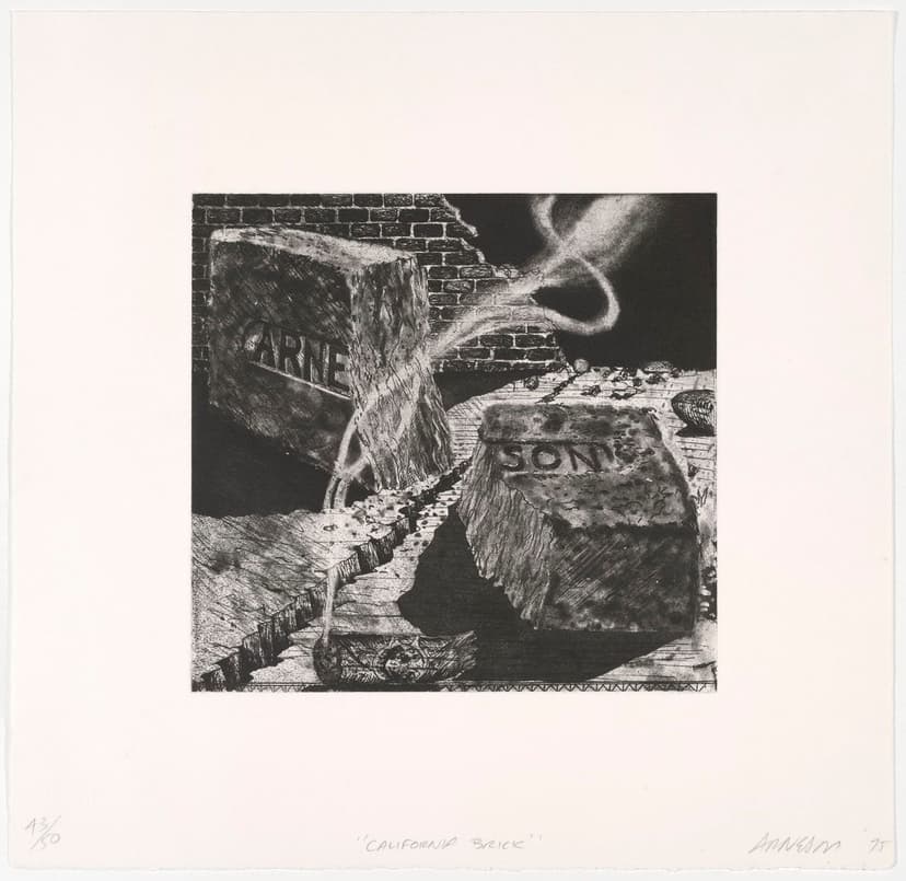 Crocker Art Museum - Art - California Brick, from the "Brick Suite" by ...