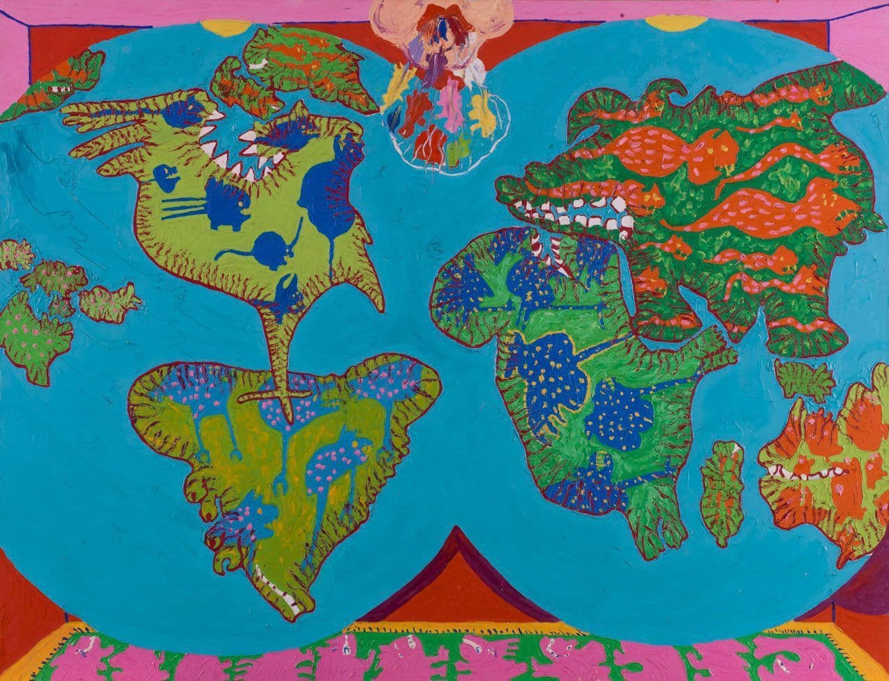 Crocker Art Museum - Art - Beast Map by Maija Peeples-Bright | Crocker ...
